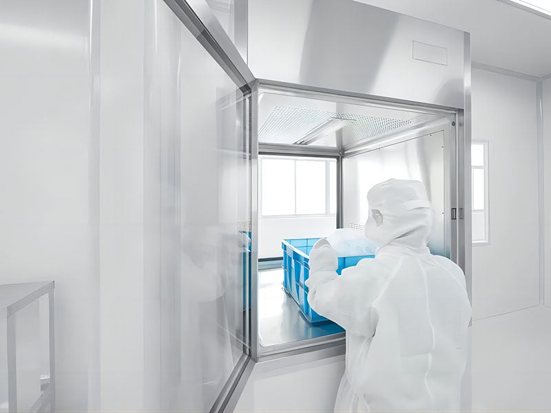 Clean room transfer window: Clean, safe advantage – Gainjoys