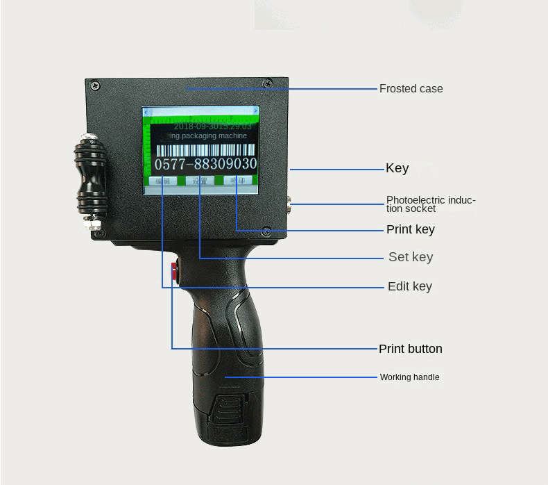 handheld OEM inkjet printer expiry date printer for dates code – Gainjoys