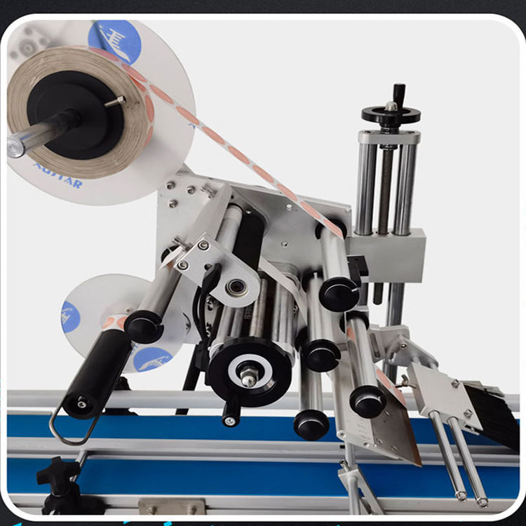 Desktop Labeling Machine Full Automatic Round Label Labeling Machine F ...